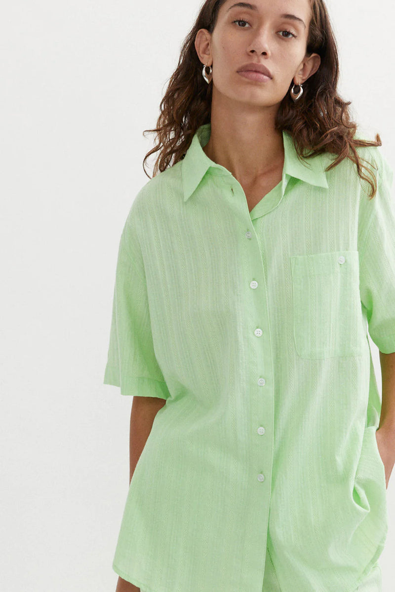 BLANCA Womens Primrose Shirt - Green | Elwood 101