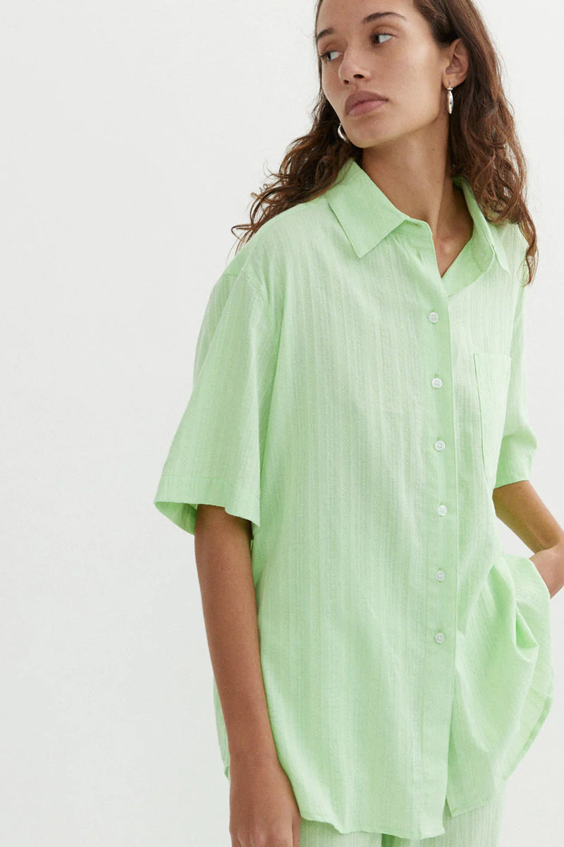 BLANCA Womens Primrose Shirt - Green | Elwood 101