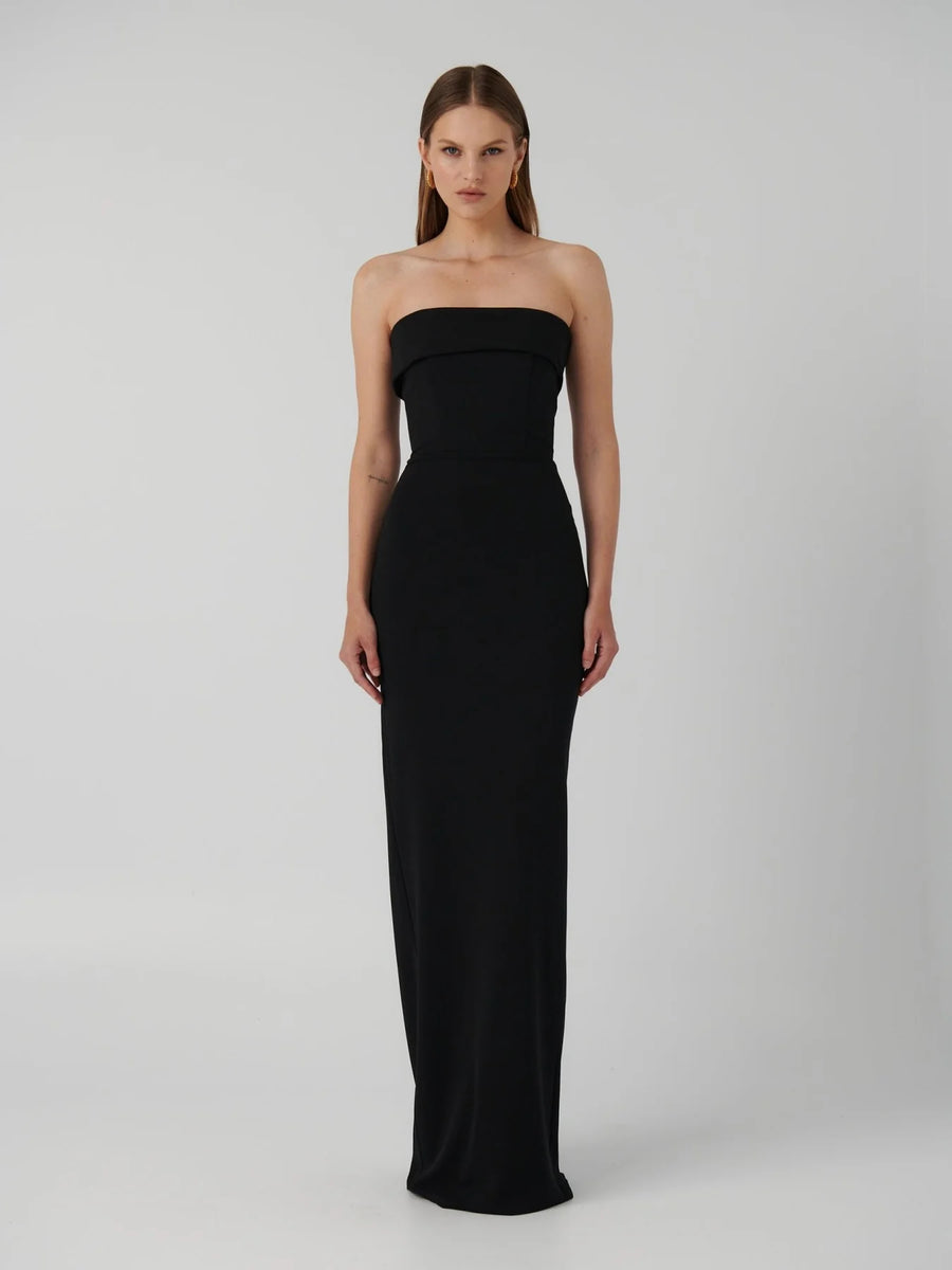 EFFIE KATS Womens Monroe Gown - Black | Elwood 101