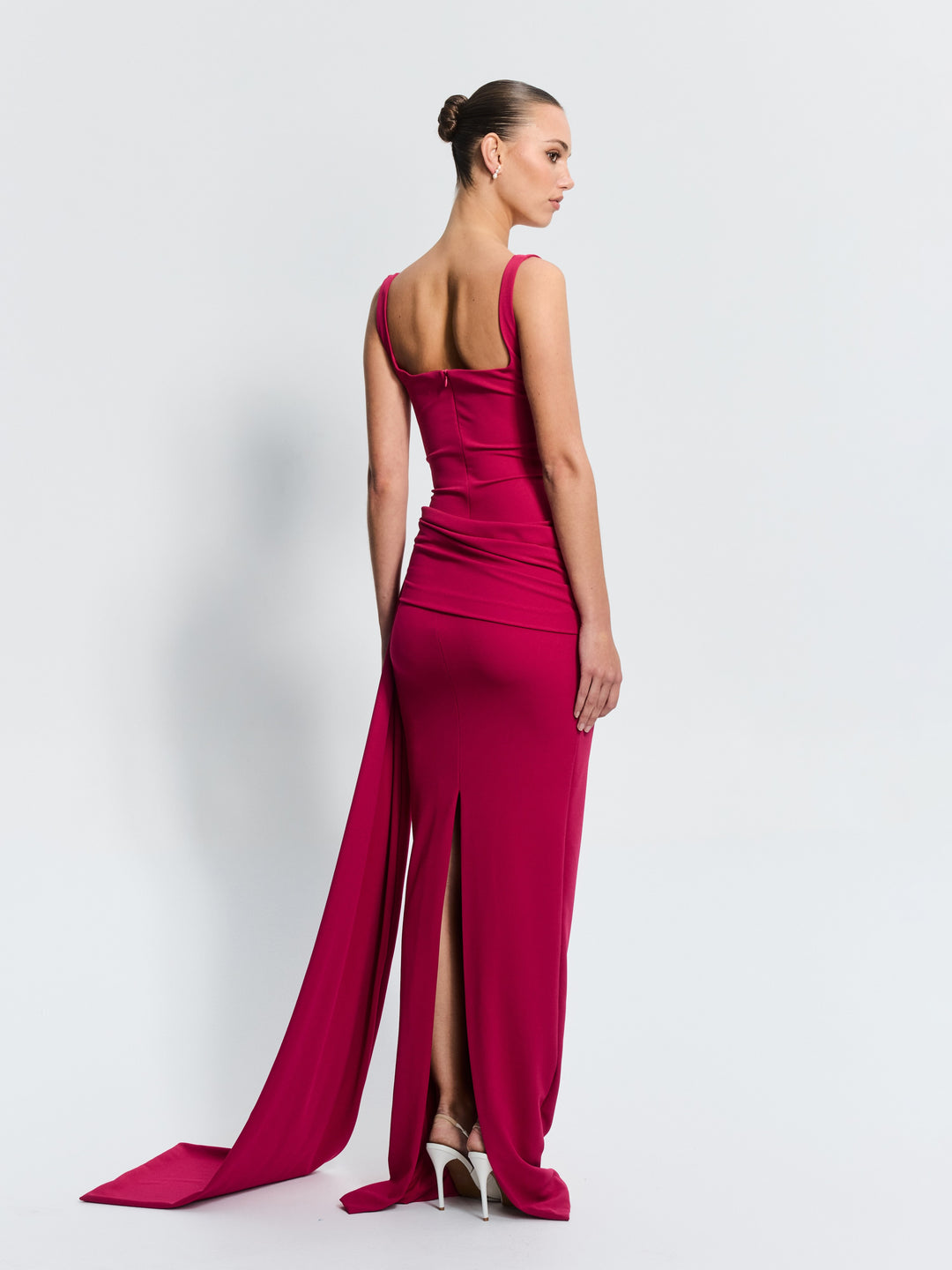 EFFIE KATS Womens Merle Gown in Raspberry – Elwood 101