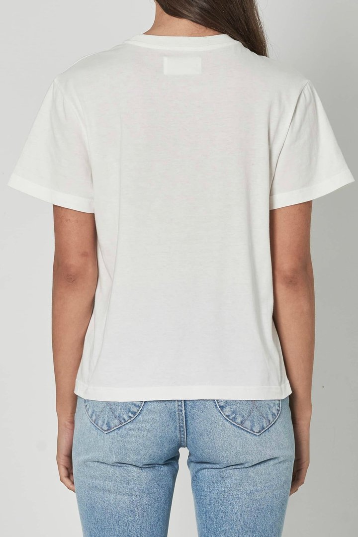 Rollas WOMENS TOMBOY CLASSIC LOGO TEE - FADED RED | Elwood 101