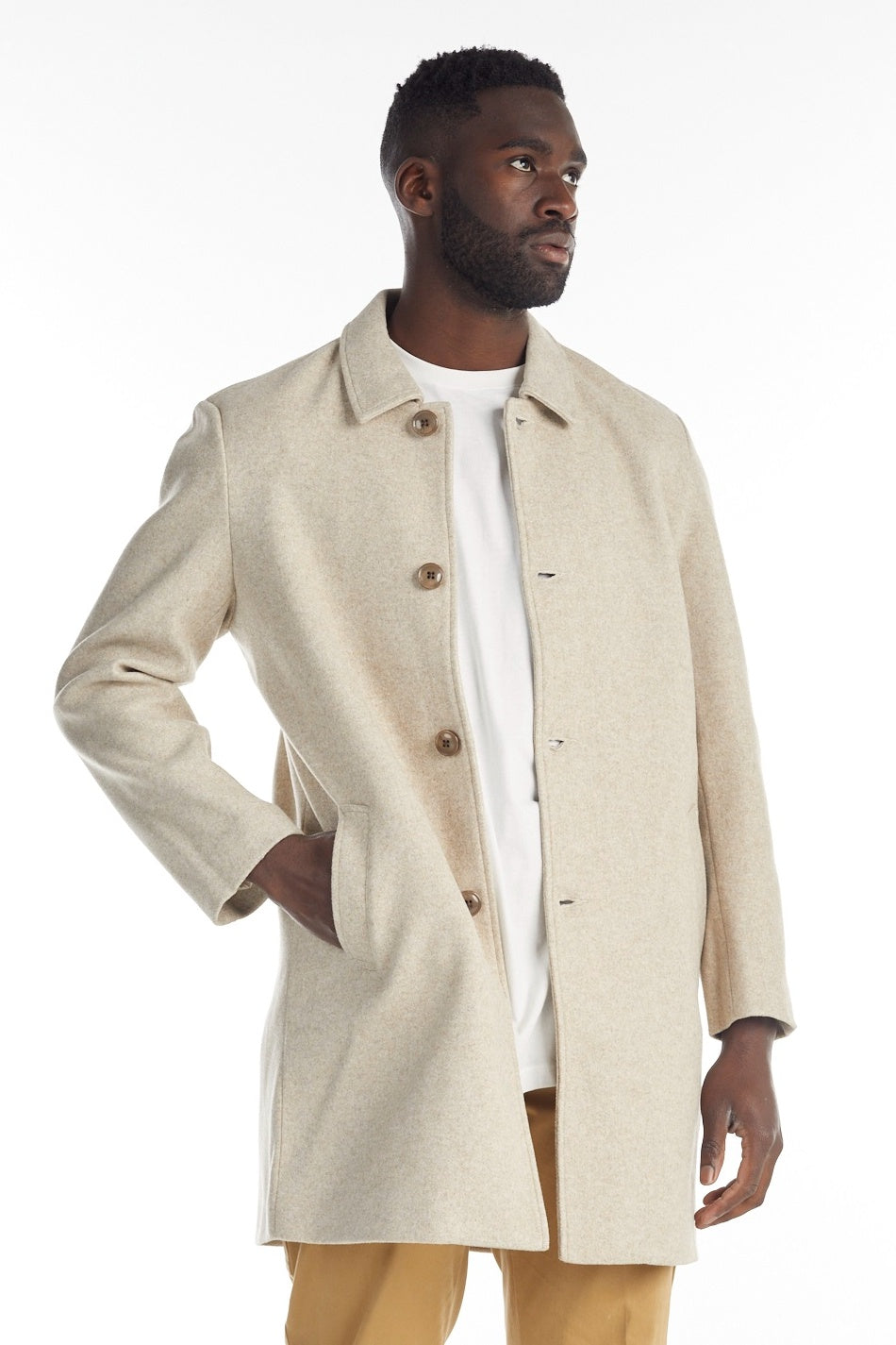 nANA jUDY Mens Butler Coat Beige – Elwood 101